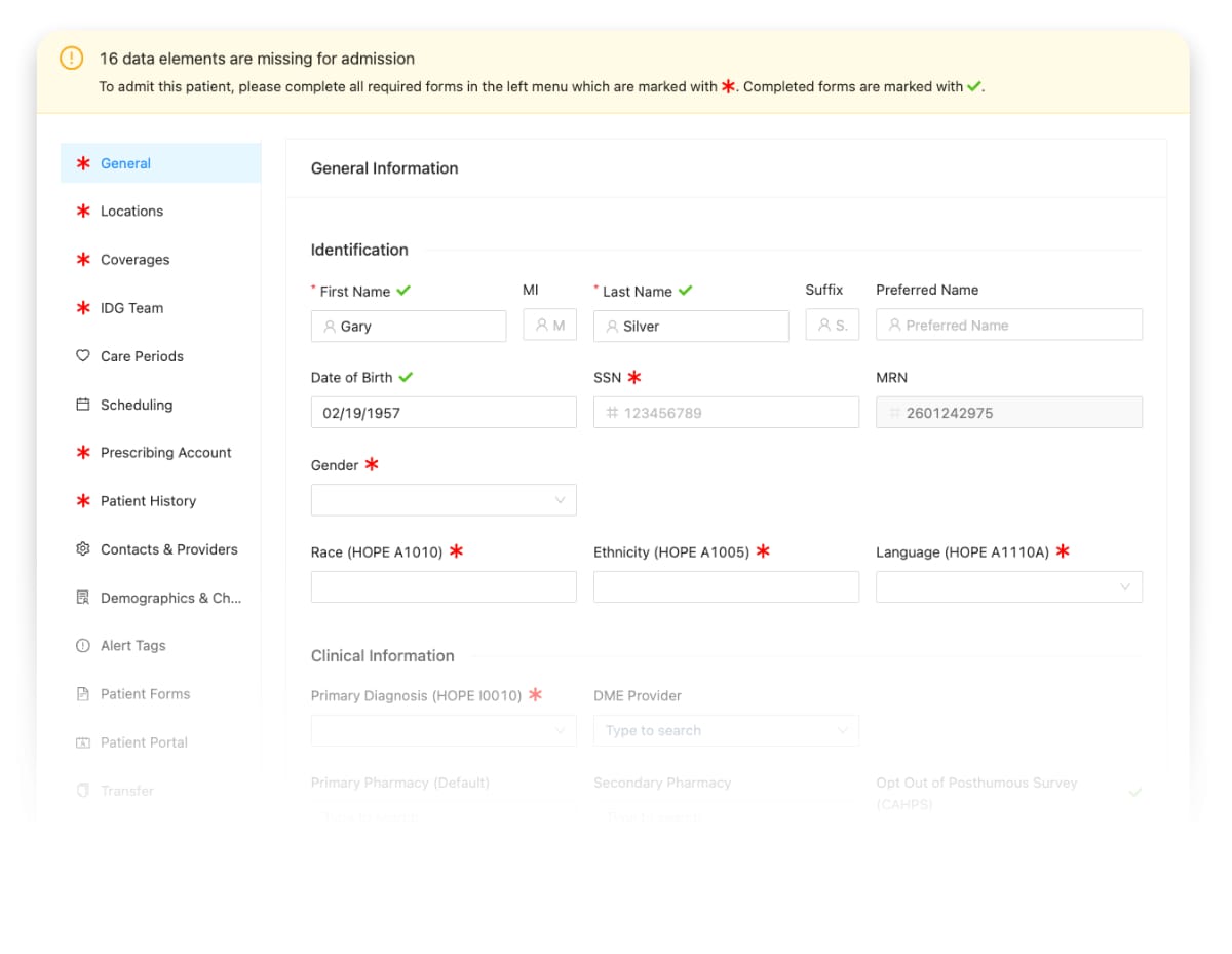 Hospice Operations EMR Software | Intake, Scheduling & Visibility ...
